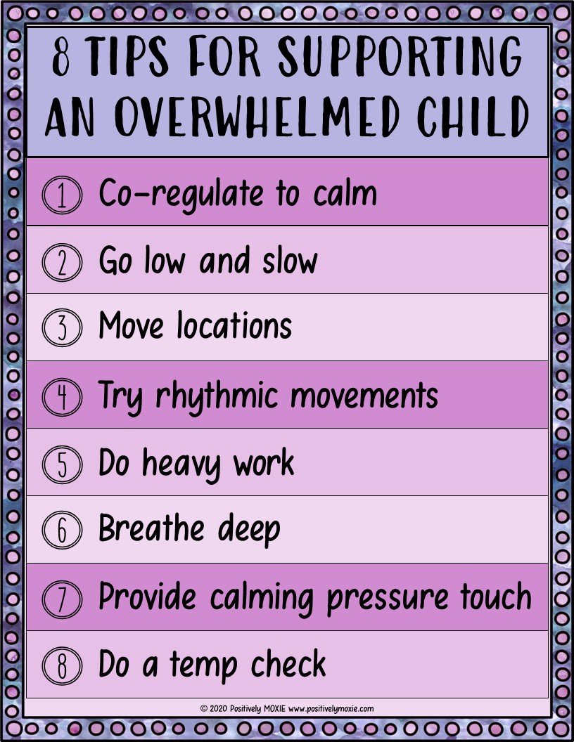 8 Tips for Supporting an Overwhelmed Child - Positively Moxie