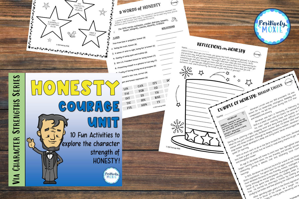 Teaching Honesty to Students - Positively Moxie
