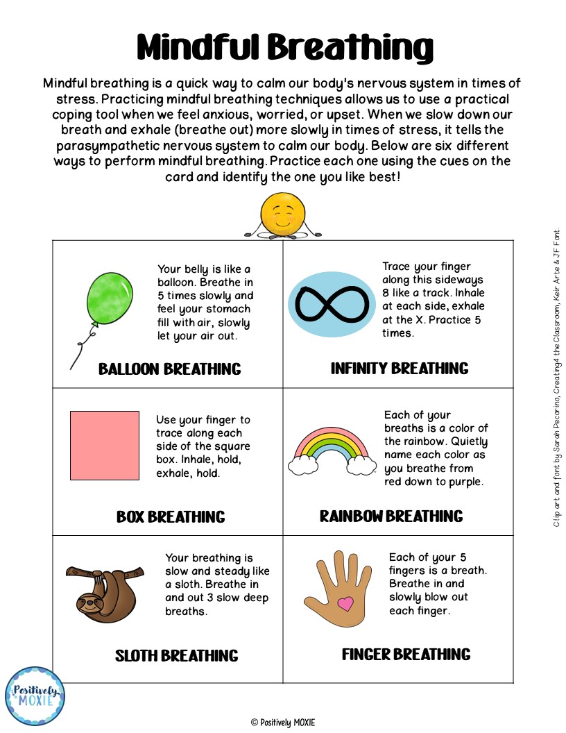 Creating a Mindful Classroom Space - Positively Moxie