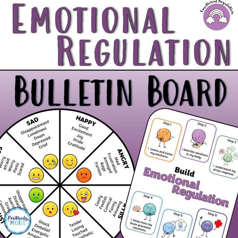 Using Visuals to Teach Emotional Regulation with a Classroom Bulletin ...
